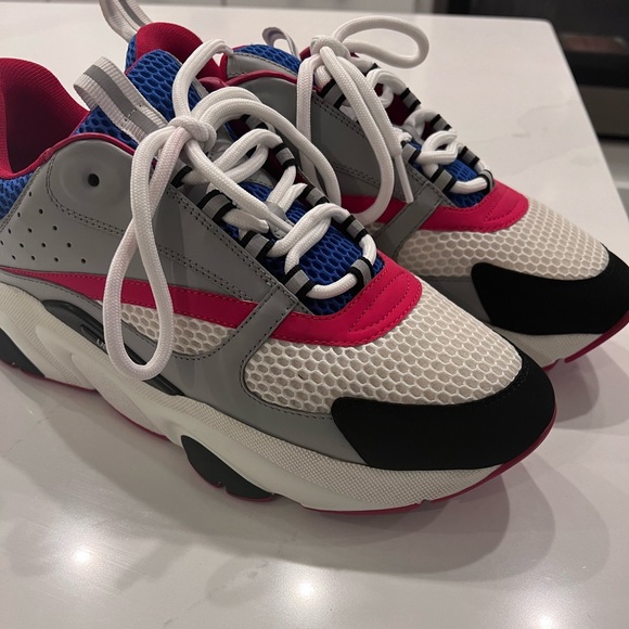 Dior | Shoes | Christian Dior B22 Sneakers Red And Blue | Poshmark